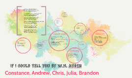 If I Could Tell you by w.h. auden by constance aguocha on Prezi