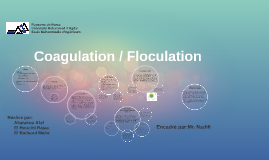 Coagulation Floculation by Maha El Badaoui on Prezi