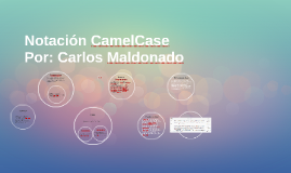 Notación CamelCase by Carlos Maldonado on Prezi