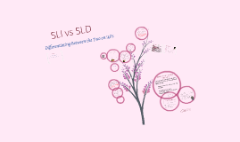 SLI vs. SLD by Khadra Haro on Prezi